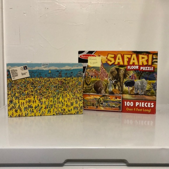 Games | 2jigsaw Puzzles Safari Wheres Waldo | Poshmark